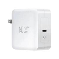 China 140W USB-C GaN Charger US 2-Pin Fast Wall Charger for Laptop 20V 7A for sale