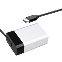 China 60W USB-C PD Power Adapter Fixed Cable 1.5m 100-240V for Laptop Tablet Smartphone for sale