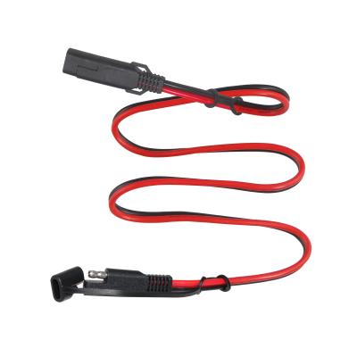 China QIUCABLE 6Ft 16AWG SAE Quick Disconnect Extension Cable for 12V/24V Solar Panel Systems for sale