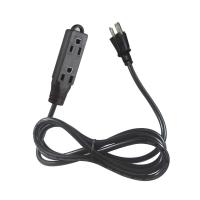 China NEMA 5-15P to Single Outlet Power Extension Cord 125V 13A 6ft SJT 16AWG for sale