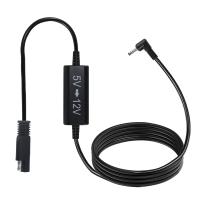 China RJ45 to SAE Step-Up Power Cable 5V to 9V 12V DC Boost 2A for PoE Solar RV for sale