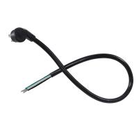 China NEMA 5-15P Power Cord with Tinned Stripped Wire End 3 Conductor 18AWG 125V for sale