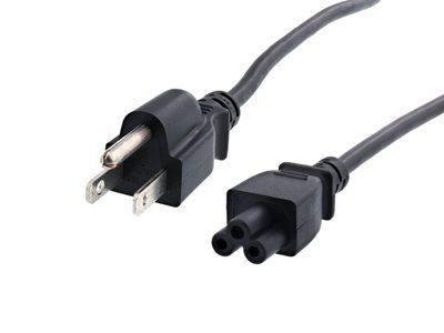 China 10 FT C5 Laptop Power Cord Standard US Plug Black 3A 125V for sale