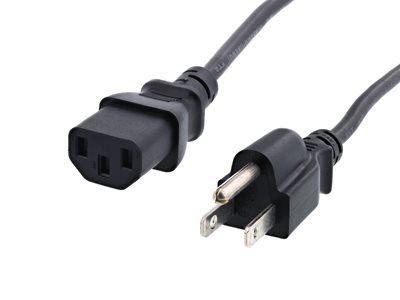 China 25FT C13 Power Cord for Computers and Monitors for sale