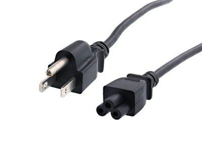 China 3FT US Standard Laptop Power Cord C5 10A 125V for Laptops and Electronics for sale