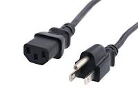 China 5FT C13 Power Cord for Computers and Monitors for sale