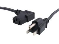 China 6FT C13 Power Cord with Right Angle for Standard US Outlets for sale