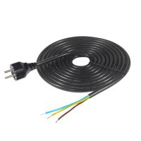 China EU CEE 77 AC Power Cord 1M 10A 250V Strip Ends for Industrial Equipment for sale