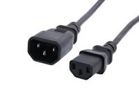 China 2FT C13 Power Cord Extension for Computers and Laptops for sale