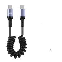 China 0.3m Black 100W USB C Cable 6A Fast Charging Type C Data Transfer for Phone for sale