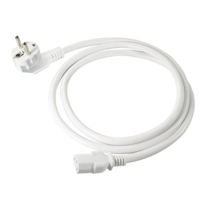 China EU Schuko Plug to IEC C13 Power Cord 1.2M Black VDE Certified 250V 10A for sale