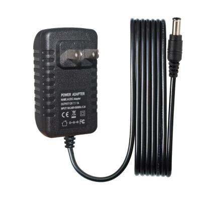 China 12V 1A US Plug Power Adapter 100-240V AC Input for sale