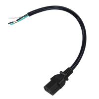 China IEC C13 to Stripped Wire Power Cable 10A 250V for Server PDU for sale