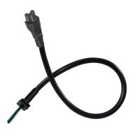 China IEC C5 to SR Power Cable 250V 2.5A with Strain Relief for Custom Wiring for sale