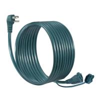 China NEMA 5-15P Right Angle to 5-15R Extension Cord 14AWG 6ft UL for sale