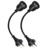 China SAA Certified AU 3Pin Male to Female Power Extension Cord 250V 1m for sale