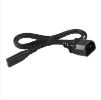 China Right Angle C7 to C18 Power Cord IEC 60320 Female to Female 10A 250V VDE Approved for sale