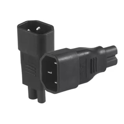 China IEC C14 to C7 Power Adapter 2.5A 250V for Laptop DVD PS2 for sale
