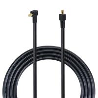 China MCX Male to MCX Male Right-Angle Coaxial Cable 50 Ohm RG316 6 GHz for sale