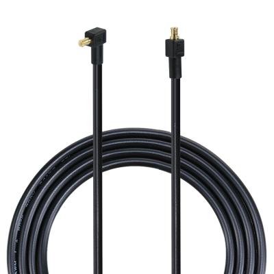 China MCX Male to MCX Male Right-Angle Coaxial Cable 50 Ohm RG316 6 GHz for sale