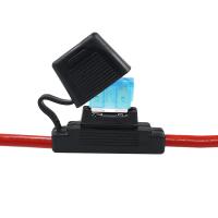 China 12 AWG Waterproof Inline Fuse Holder for ATC ATO Blade Fuses 30A 32V DC for sale