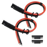 China 14 AWG SAE to Tinned Copper Pigtail Cable 30cm 15A for Solar Automotive for sale