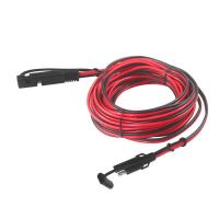 China 12AWG 15FT SAE Extension Cord 20A for Solar Battery Charger Automotive Marine for sale