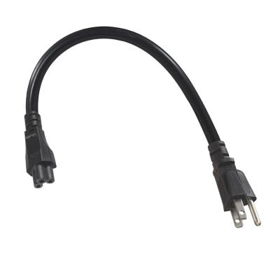 China NEMA 5-15P to C5 Power Cord 125V 10A 1m 2m 3m US Standard Laptop Charger Cable for sale
