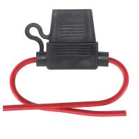 China 10AWG Solar Extension Cable with Fuse Holder 10A-30A for Battery Charging for sale