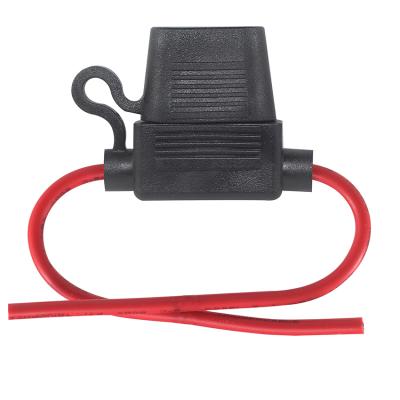 China 10AWG Solar Extension Cable with Fuse Holder 10A-30A for Battery Charging for sale