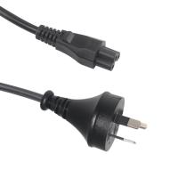 China AU Plug to IEC C5 Power Cord 3 Core 1.8M 240V 2.5A Australian 3 Pin Cloverleaf Cable for Laptop Adapter and Projector for sale