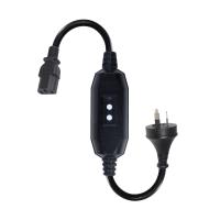 China AU Plug to IEC C13 Power Cord with RCD 10A 240V 1.8m Safety Power Cable for sale