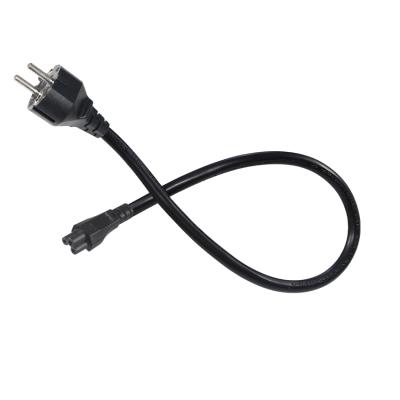 China EU Schuko CEE 7/7 to IEC C5 Power Cord 3 Core 1.5M 250V 2.5A for Laptop Adapter for sale