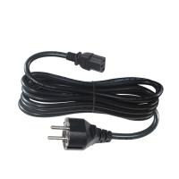 China VDE 250V H05VV-F 3G1.0mm² Schuko CEE 7/7 to C13 Power Cord 10A for sale