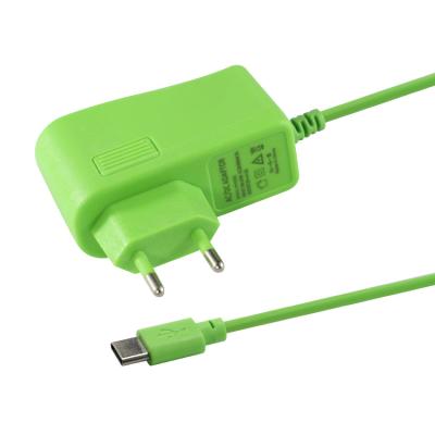 China 12V 1A European USB-C Power Adapter for LED Strips and CCTV Cameras for sale