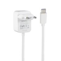 China 12V 1A EU USB-C Power Adapter with 1m Cable for sale