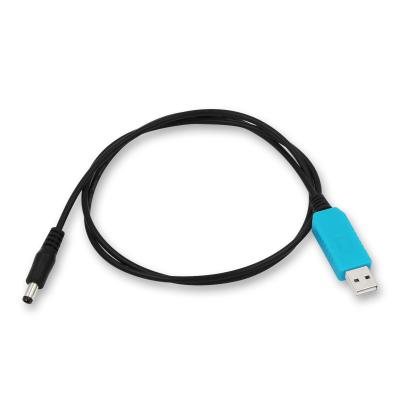 China USB to DC Step Up Power Converter Cable 5V to 9V 12V Voltage Booster Adapter 22AWG 3ft 6ft for sale