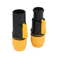 China Locking PowerCON Male to Female Connector 20A 250V AC Power Cable for Stage Lighting Audio Equipment for sale