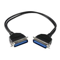 China 36 Pin CN36 Male to Male Parallel Printer Cable with Braid Shielding 28 AWG 1A 30V for sale