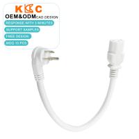China NEMA 5-15P to IEC C13 Power Cord 14AWG 125V 15A Heavy Duty for Servers and Computers for sale