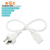China SAA 3-Pin to IEC C13 Power Cord 250V 10A 0.5m for Computers Australia Standard for sale