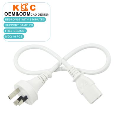 China SAA 3-Pin to IEC C13 Power Cord 250V 10A 0.5m for Computers Australia Standard for sale