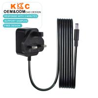 China 12V 2A Power Supply Adapter 24W AC DC Converter with Multiple DC Plug Options for sale