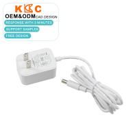 China 12V 1A US DC Power Adapter White 5.5x2.1mm AC to DC Wall Charger for Routers CCTV LED Strips for sale