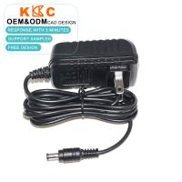 China 5V 2A DC Power Adapter US Plug 10W AC to DC Wall Adapter FCC Certified for LED Strips Security Cameras for sale