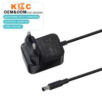 China 6V 1A DC Power Adapter EU Plug VDE Certified Wall Power Supply for Security Systems for sale