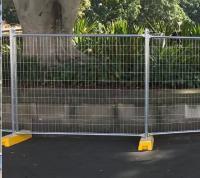 China Mobile Portable Temporary Fencing Iron Steel Temporary Security Fencing Australia Standard for sale