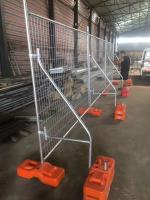 China Mobile Portable Temporary Fencing Iron Steel Temporary Security Fencing Australia Standard for sale