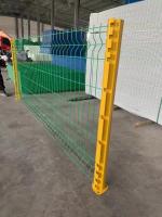 China Customized 3D Curved Welded Wire Mesh Fence Home / Outdoor V Mesh Security Fencing for sale