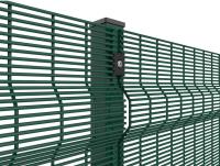 China Galvanized High Security Welded Wire Mesh Fence 1.8M Anti Climb Fence With Spike for sale